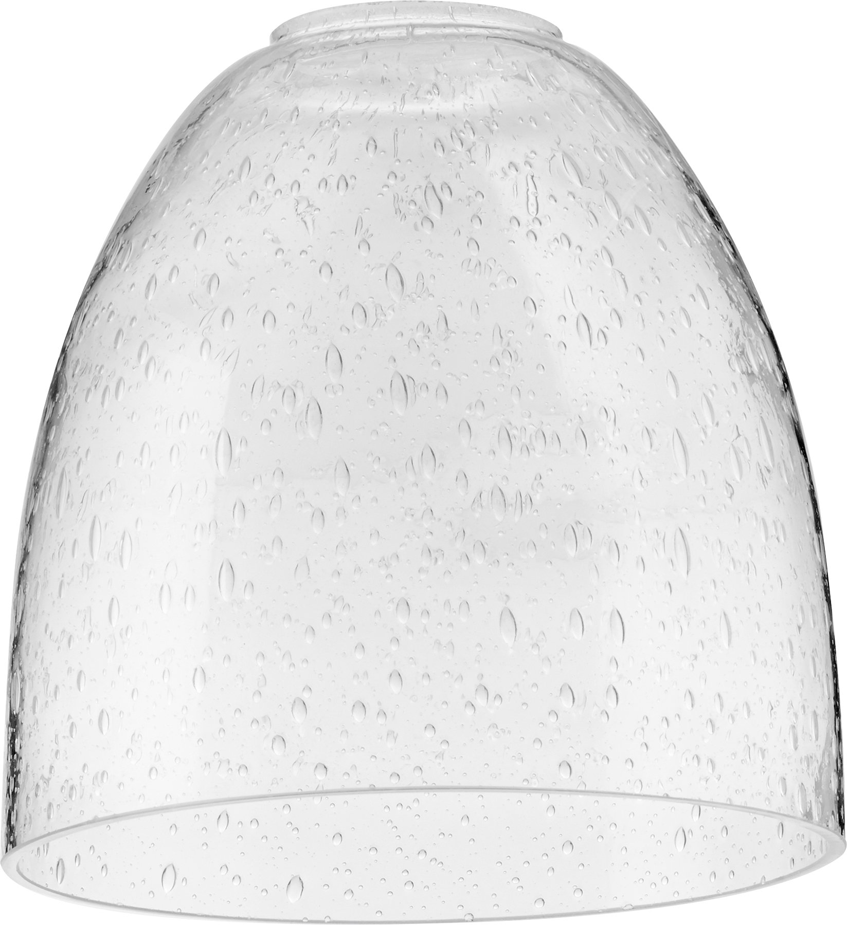Highland Dunes 5" H Glass Cone Lamp Shade in Clear & Reviews | Wayfair