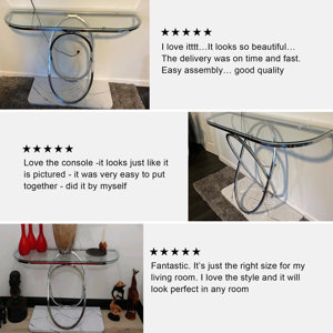 Willa Arlo Interiors Germania 43.3" Console Table & Reviews | Wayfair