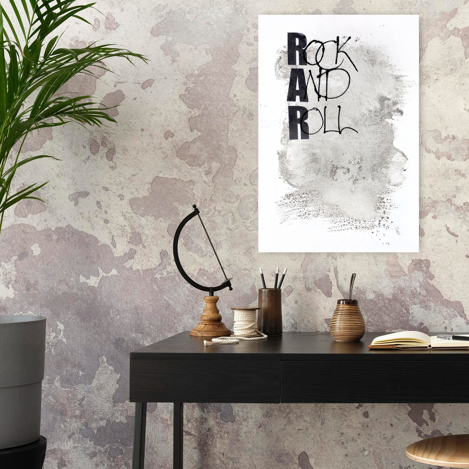 Latitude Run® Rock And Roll Abstract Contemporary Architecture ...