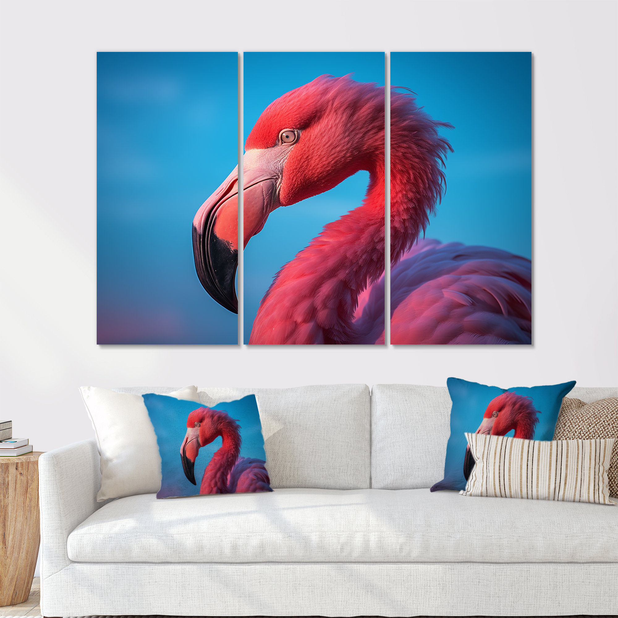 Bay Isle Home™ Pink Flamingo Secret Beauty II - Flamingo Animal Wall ...