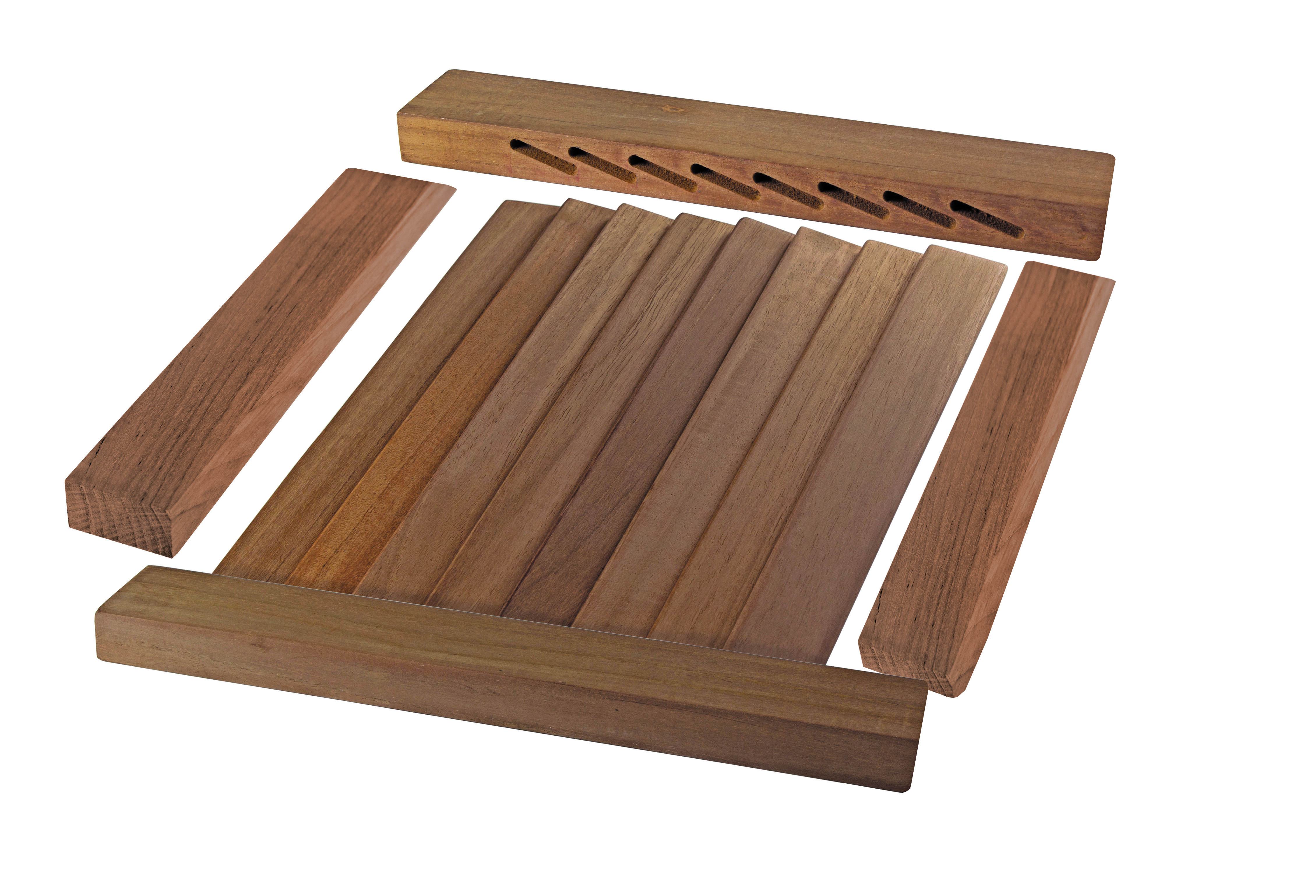 SeaTeak Louvre Slat - Wayfair Canada
