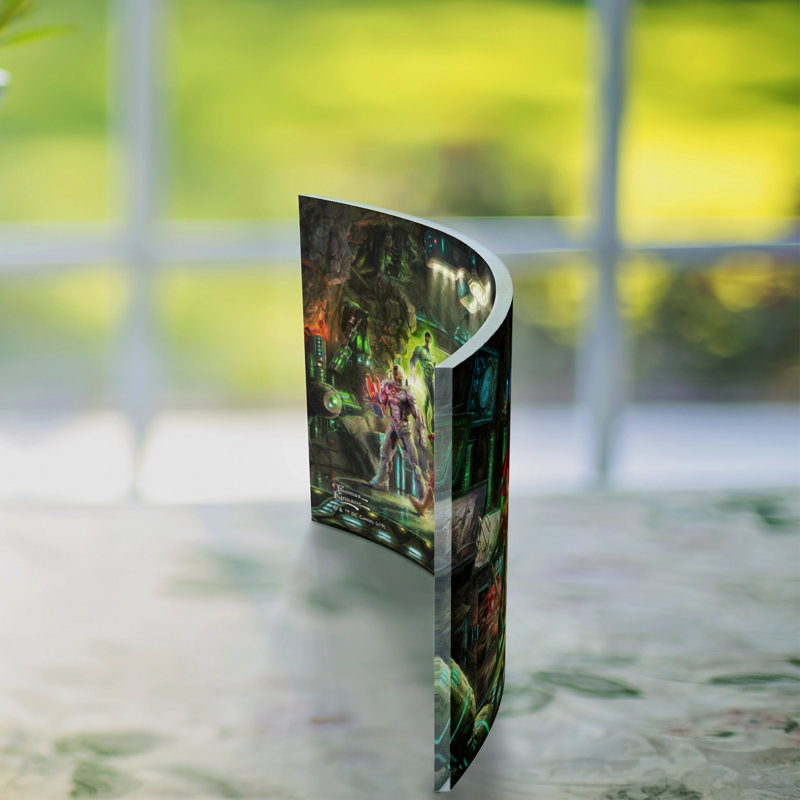 Trend Setters Thomas Kinkade Studios Dc Comics the Justice League ...