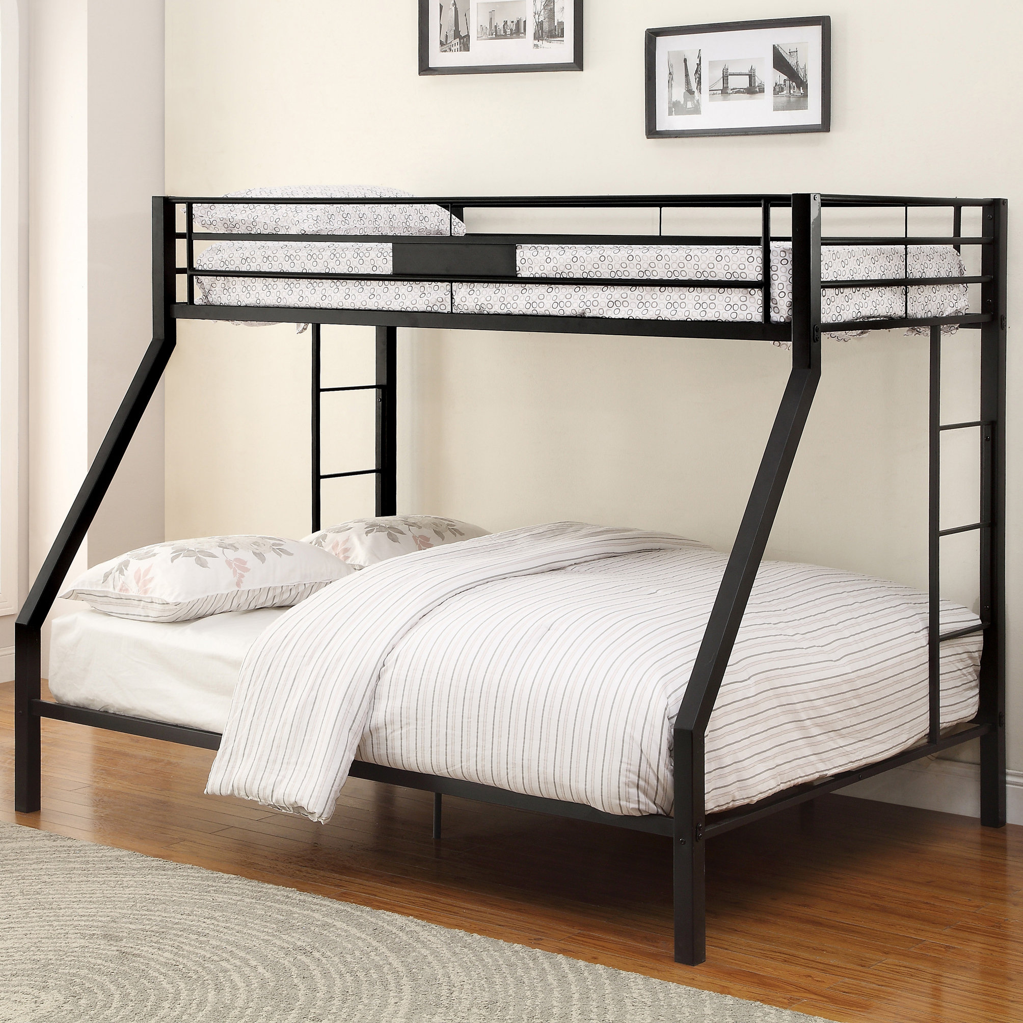 Isabelle & Max™ Bunk Bed With Built-In Ladder - Wayfair Canada