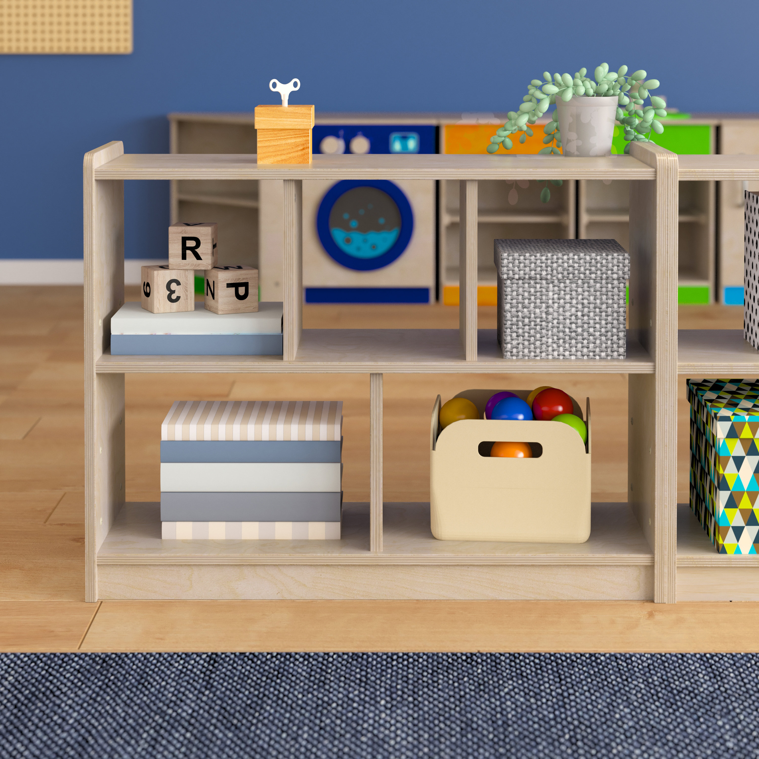 Bright Beginnings Mess Magic Wooden Commercial Grade Modular Classroom ...