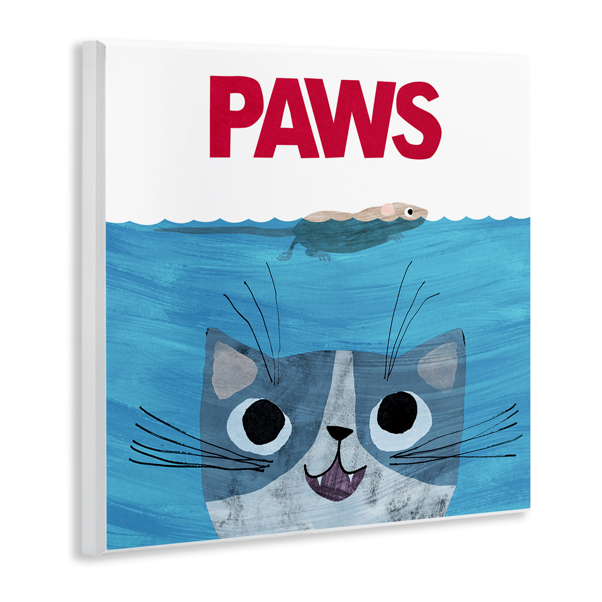 Ebern Designs Paws Cat Movie Parody Wall Plaque, design by Angie ...