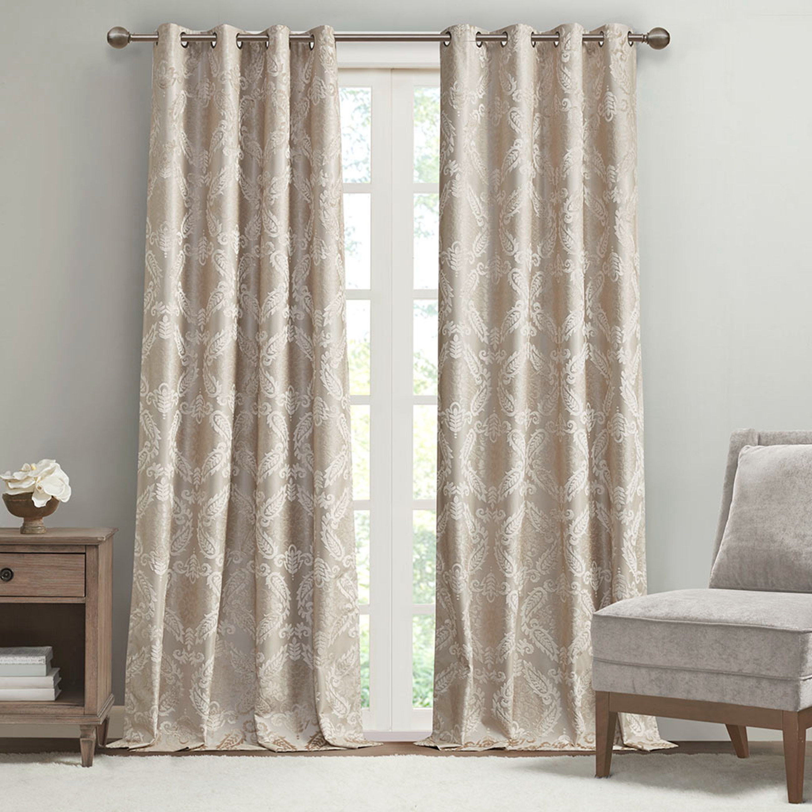 Dmond 12 Polyester Room Darkening Single Curtain Panel Panel | Wayfair