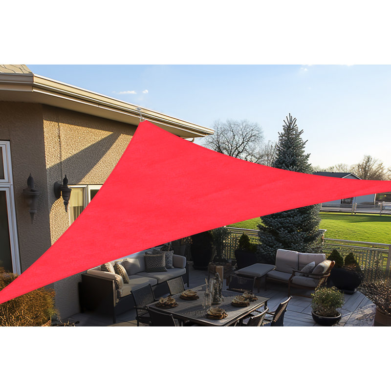 Cisvio 1' x 1' 3" Triangle Shade Sail | Wayfair