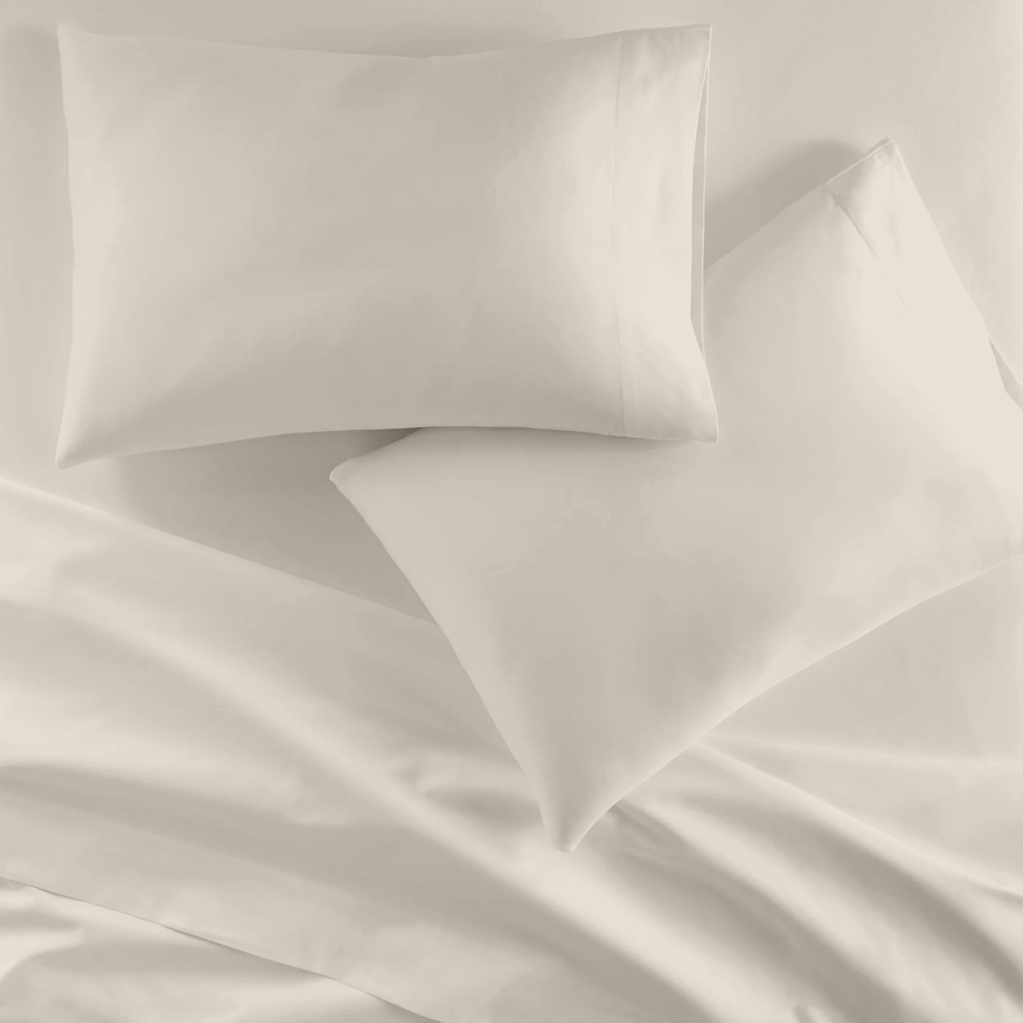 EKOSCIOUS 300 Thread 100% Tencel Lyocell Machine Woven Pillow Case ...