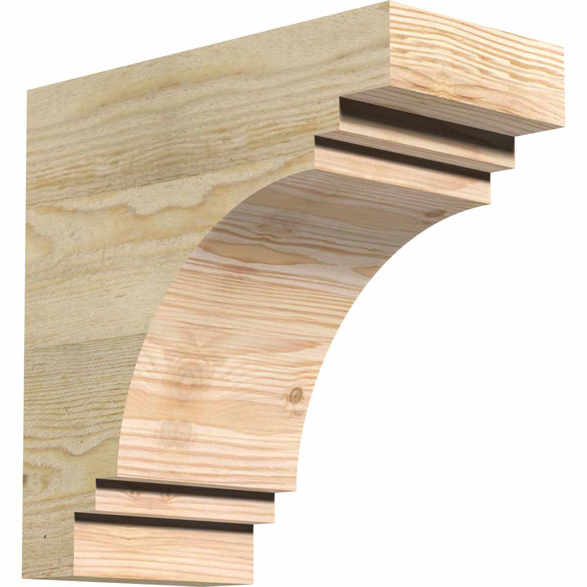 Ekena Millwork Pescadero Rough Sawn Rafter Tail | Wayfair