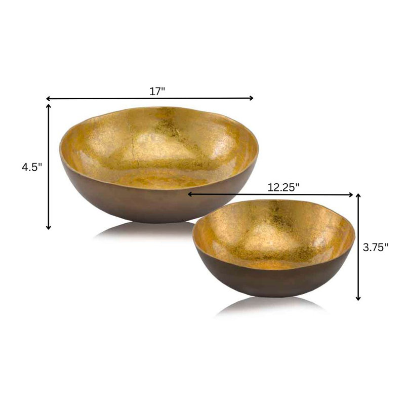Everly Quinn Large Round Bowl | Wayfair