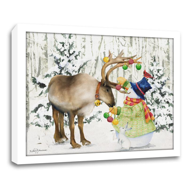 The Holiday Aisle® Sweet Friendship Lighted Shadow Box | Wayfair