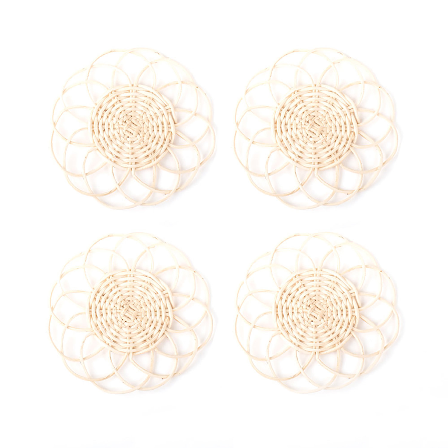 Joss & Main Azriel Round 4 Piece Coaster Set | Wayfair