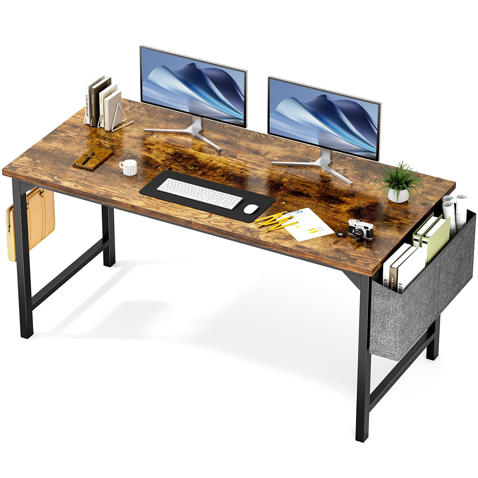 Latitude Run® Ebeling 55'' W Rectangle Computer Desk | Wayfair
