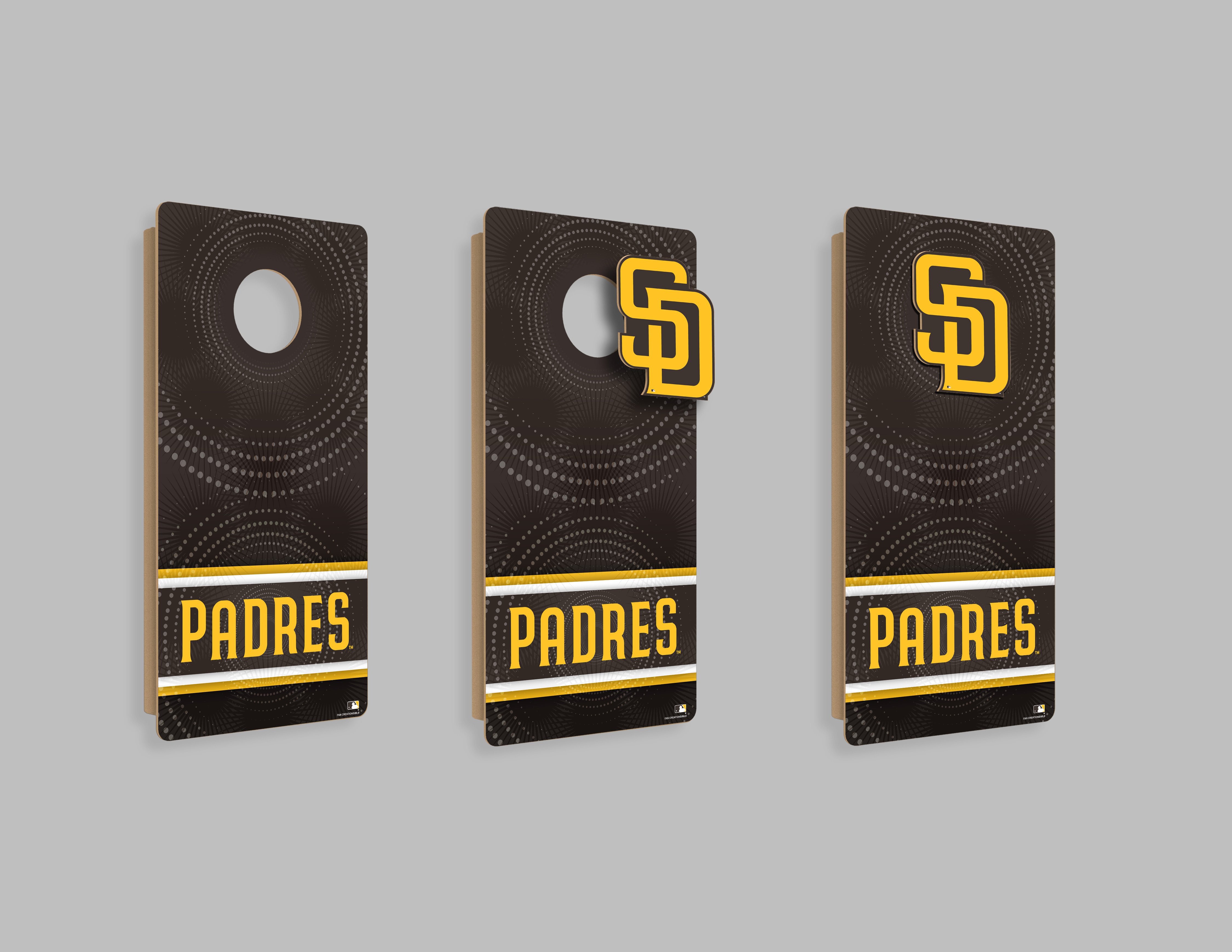 Fan Creations San Diego Padres Mini Wall Hanging Cornhole | Wayfair