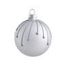 The Seasonal Aisle Set of 35 Baubles SNOWFALL Glass Blue | Wayfair.ie