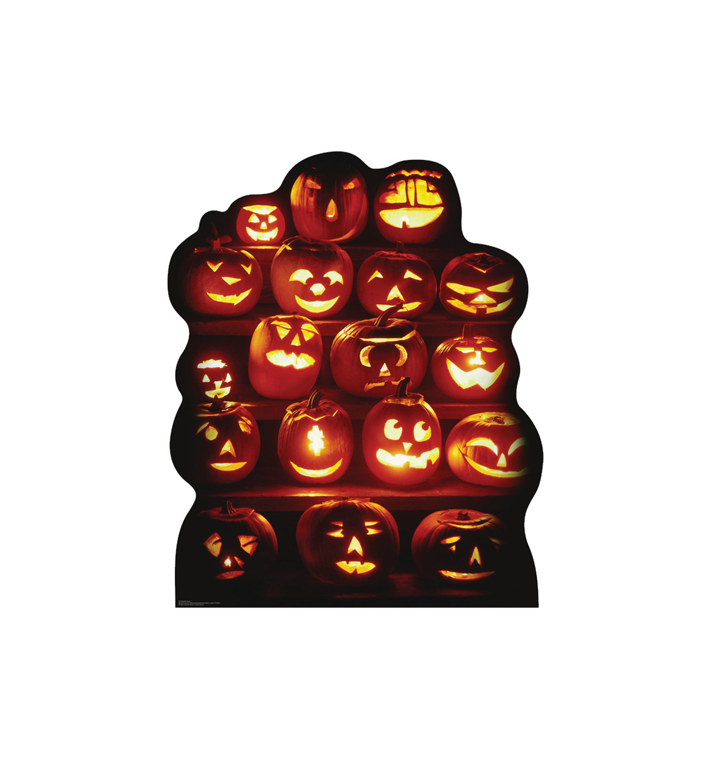 Advanced Graphics Halloween Pumpkin Group Cardboard Stand-Up "& Reviews ...