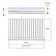 Bedford Sheds Clifton Horizontal Designer Radiator | Wayfair.co.uk
