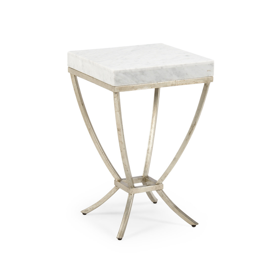 Chelsea House Brandon Marble Block End Table | Wayfair