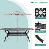Oval Patio Dining Tables You'll Love | Wayfair