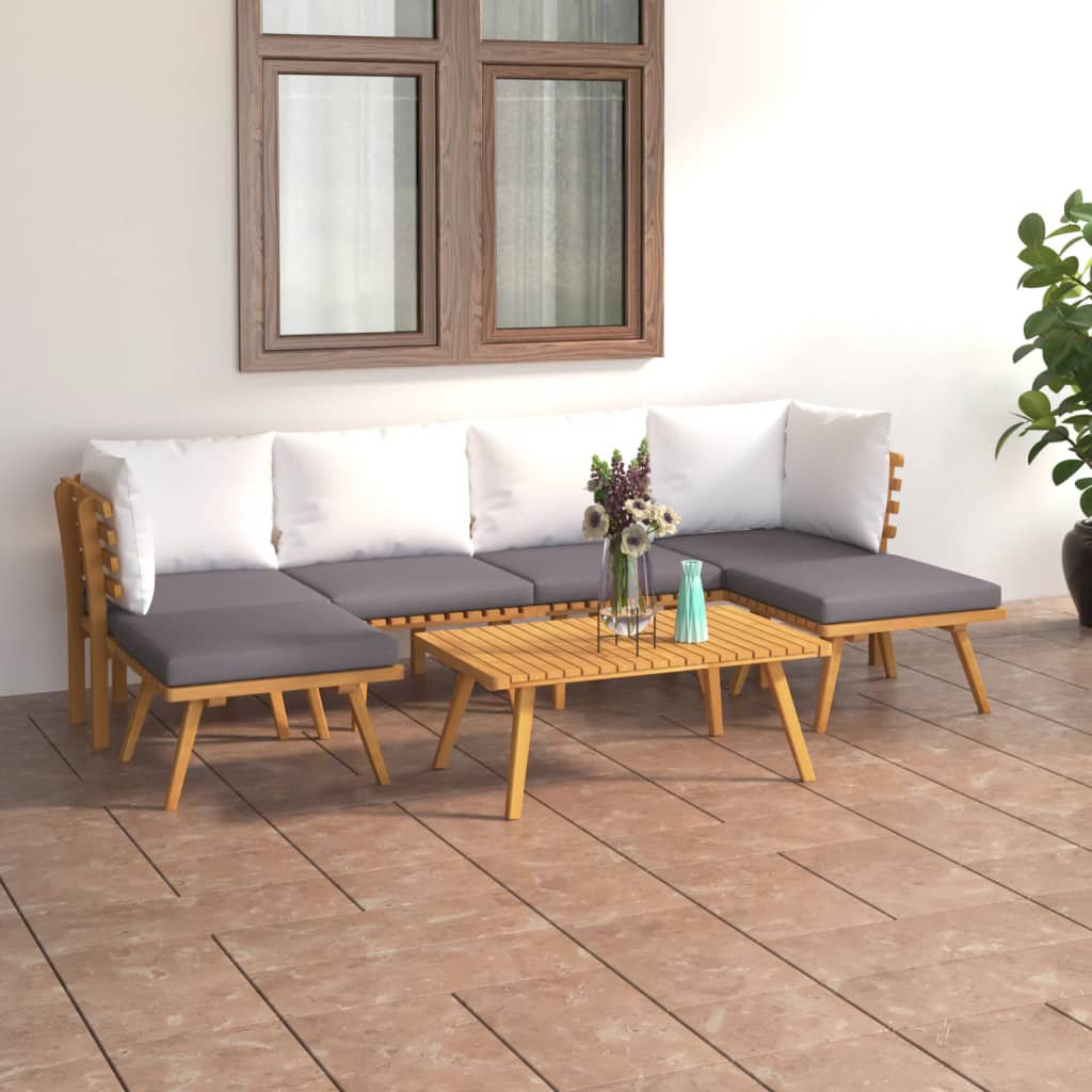 Millwood Pines Burlin 7 Piece Lounge Sectional Seating Group | Wayfair