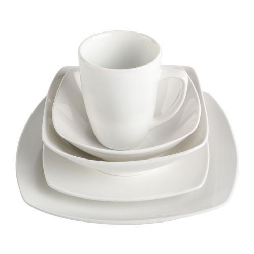 Gibson Home Porcelain China Dinnerware Set - Service for 8 & Reviews ...