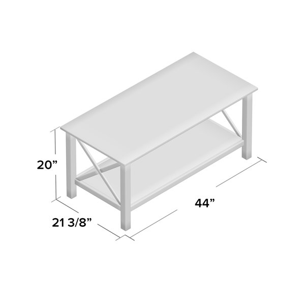 Sand & Stable™ Stimpson Solid Wood Coffee Table with Storage & Reviews ...