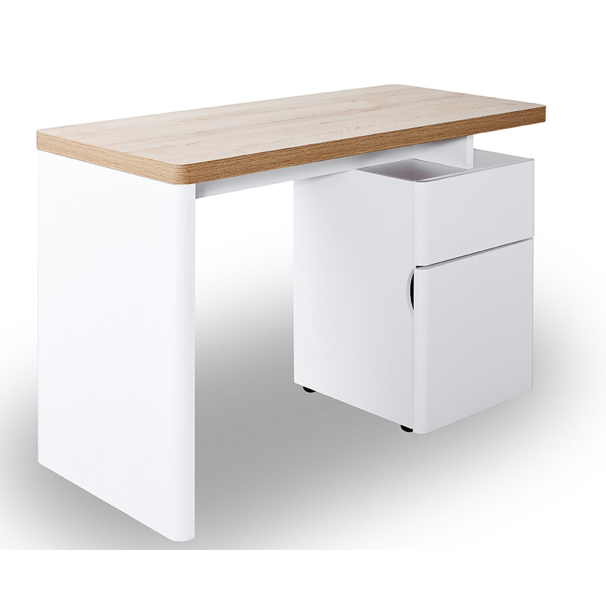 East Urban Home Cu-Libre Computer Desk & Reviews | Wayfair