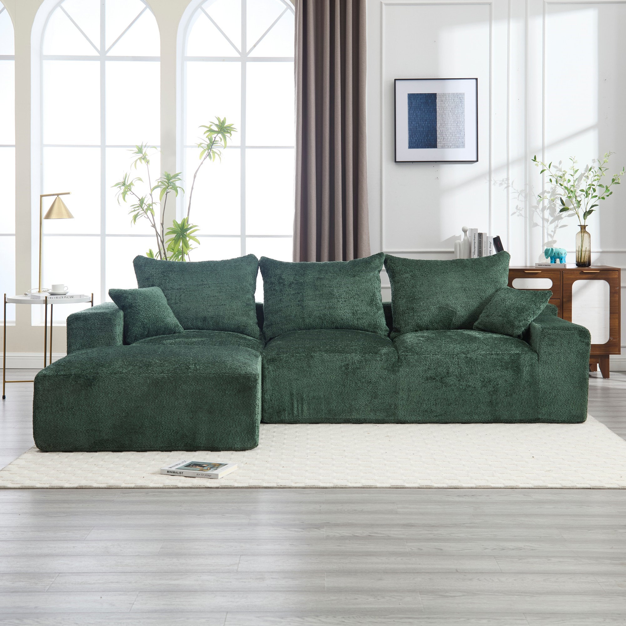 Latitude Run® Upholstered Sofa, Indoor Couch For Home - Wayfair Canada