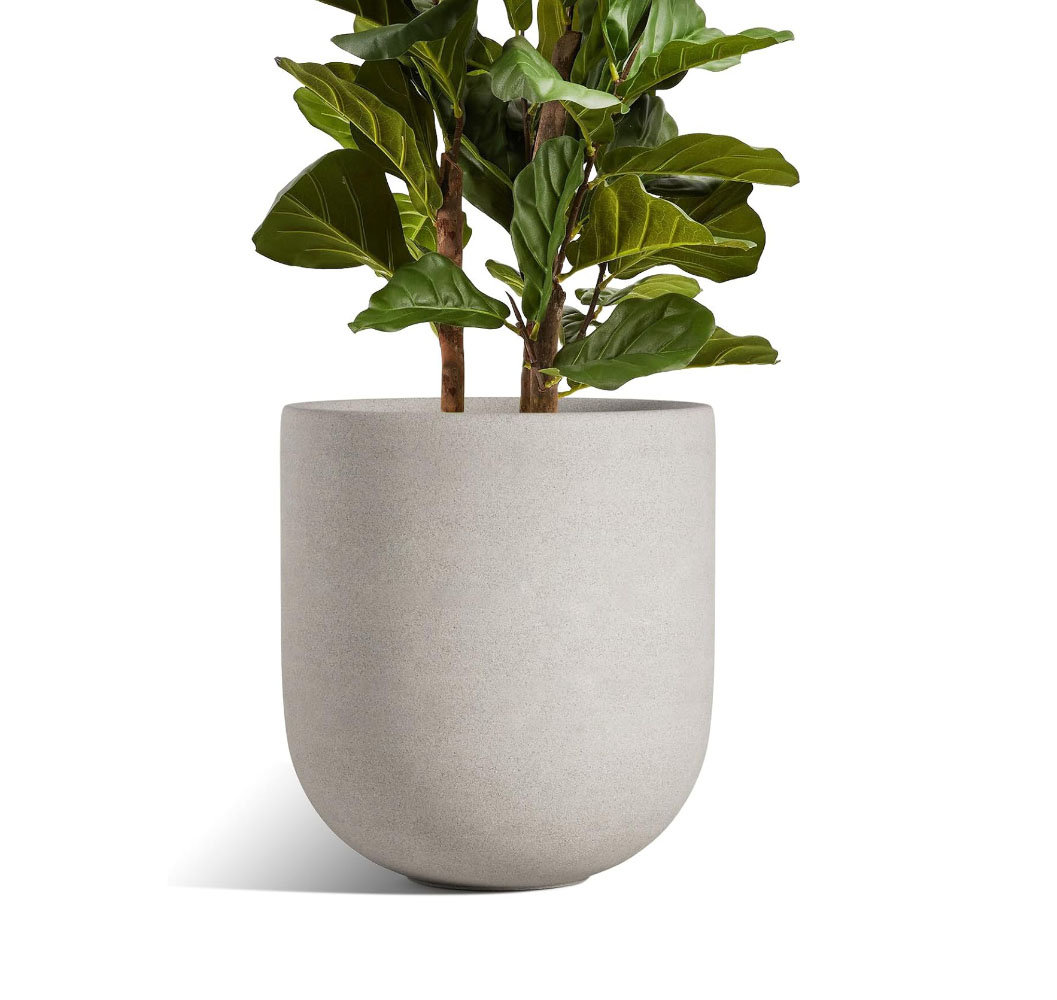 Latitude Run® 12 Inch Pots For Plants, Ceramic Large Planters For ...
