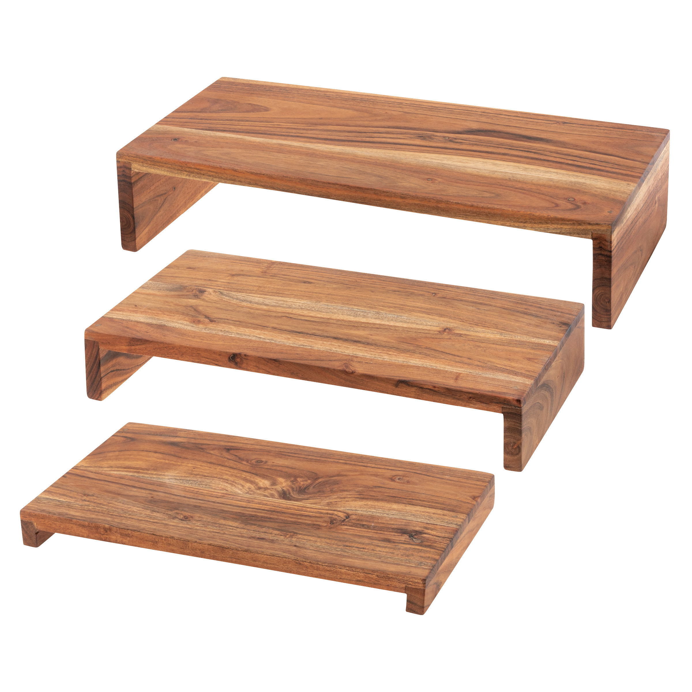 Millwood Pines Wood Nesting Risers | Wayfair
