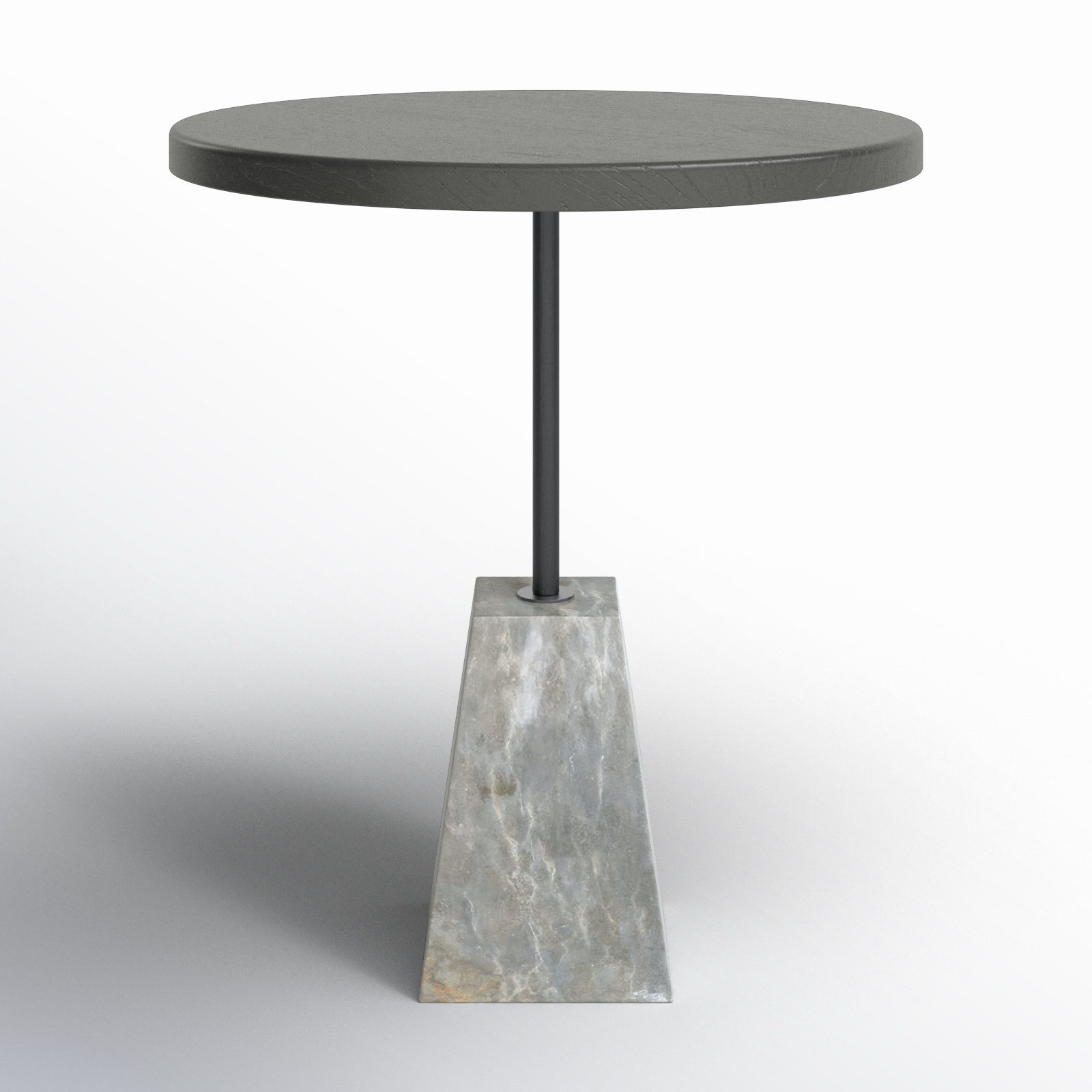 Joss & Main Gerard Solid Wood Pedestal End Table | Joss & Main