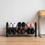 Latitude Run® 12 Pair Stackable Shoe Rack & Reviews | Wayfair