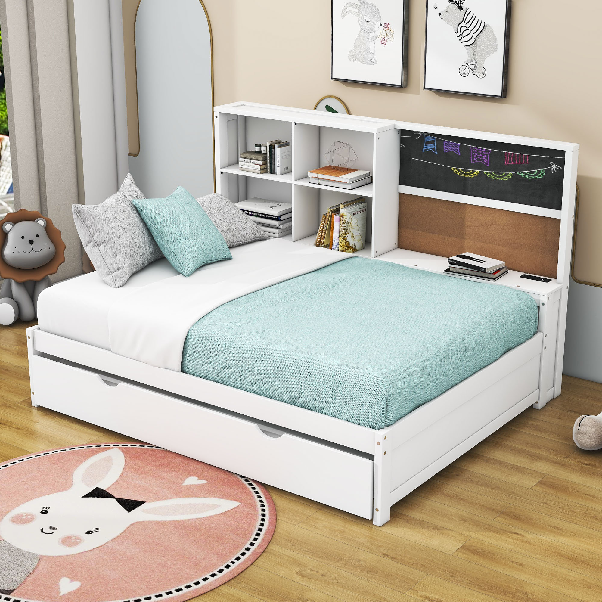 Wildon Home® Julietta Daybed with Trundle by Wildon Home® | Wayfair