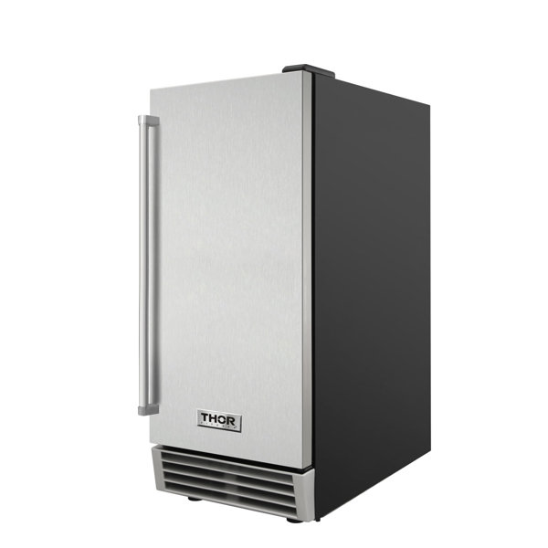 Thor Kitchen Stainless Steel 15" 50 lb. Daily Production Built-In Clear ...