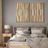 wall26 " Set Taupe Tones Modern Geometric Abstract " 2 - Pieces on ...
