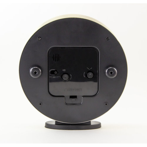 Crosley Analog Metal Quartz Movement / Crystal Tabletop Clock with ...