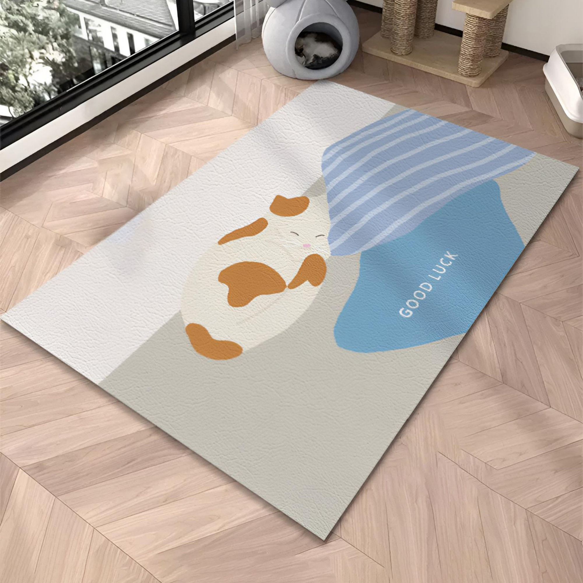 Tucker Murphy Pet™ Pet Mat, Waterproof And Urine Proof PVC Cat Specific ...