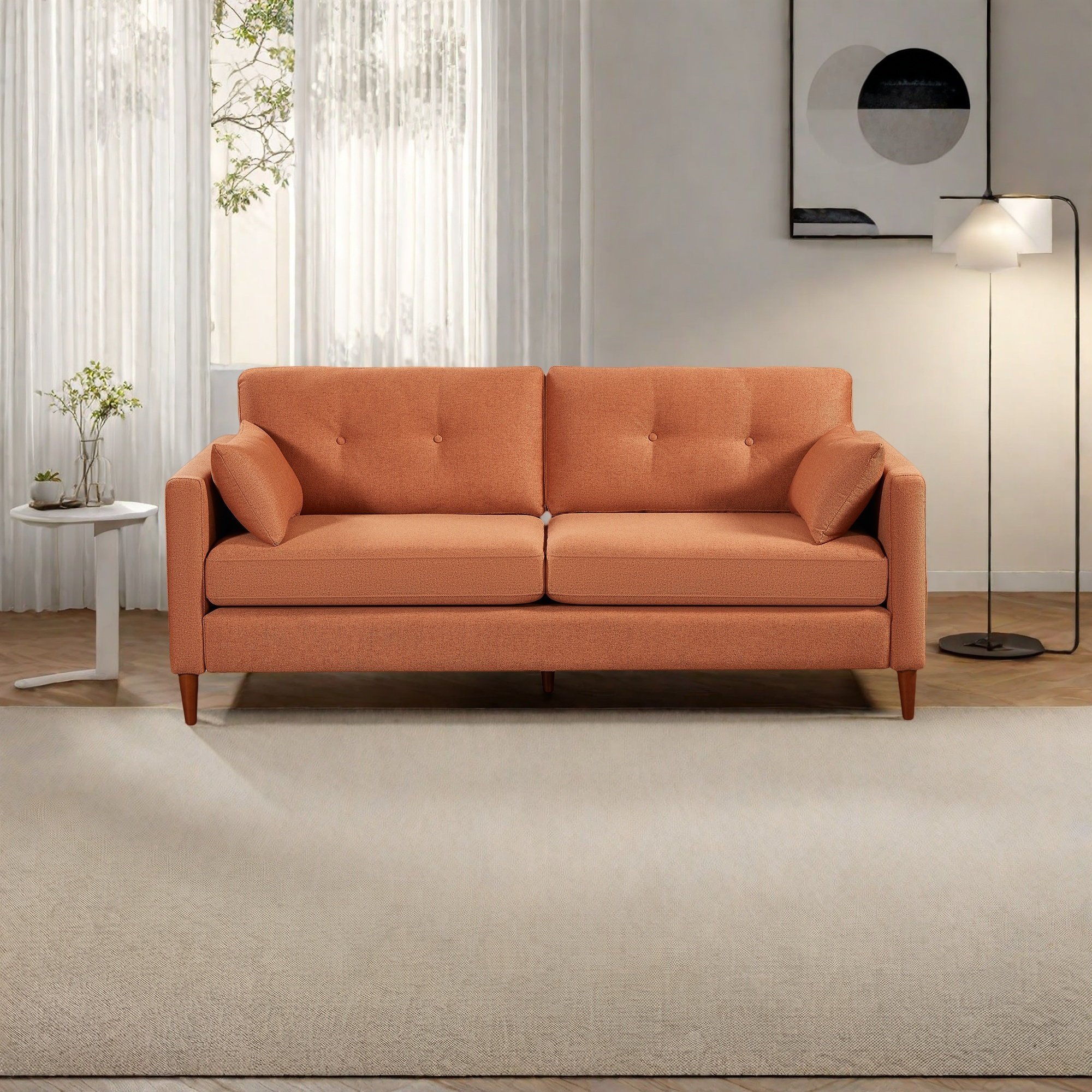 Latitude Run® Doonbought 78" Upholstered Sofa for Living Room | Wayfair