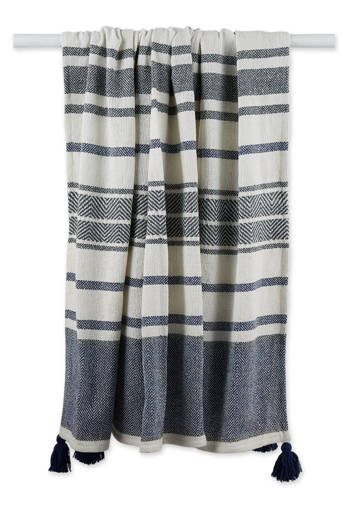 Design Imports Throws Chevron Print Cotton Throw & Reviews - Wayfair Canada