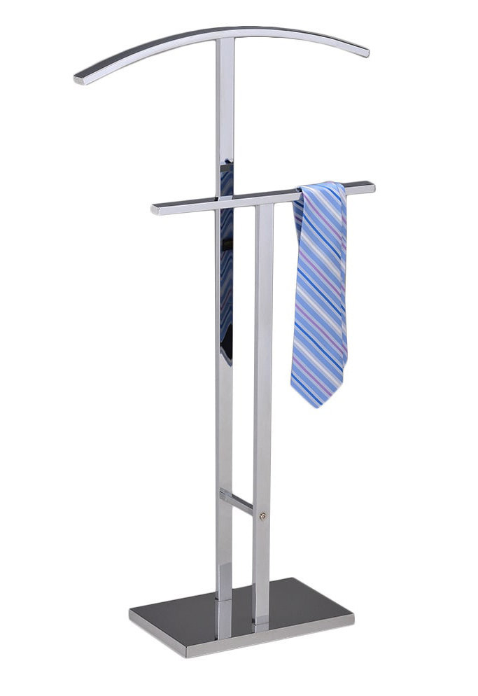 Orren Ellis Vanvalkenburg Metal Suit Valet Stand, Clothes Rack ...