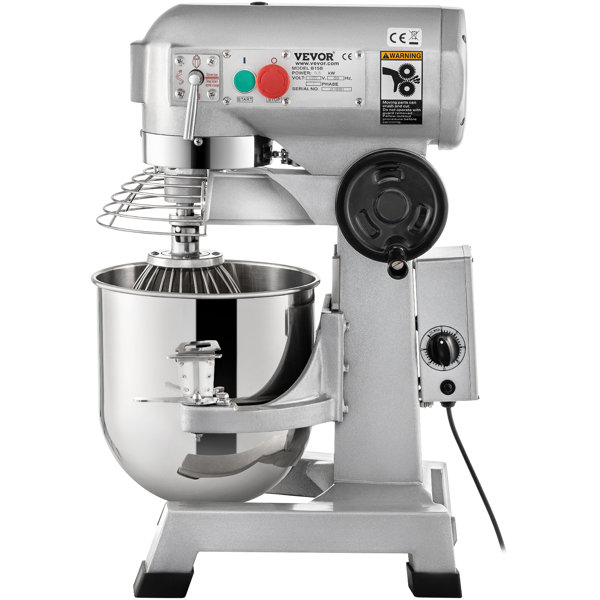 VEVOR 3 Speed 10 Quarts Locking Head Stand Mixer | Wayfair