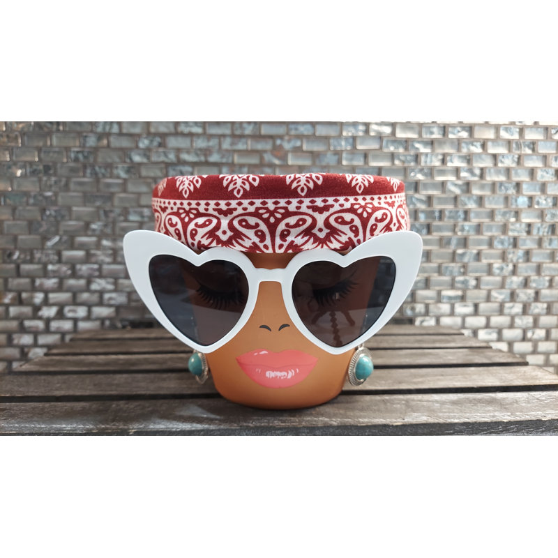 Sassy Soul Sister, Head Face Planter, Planter with Drainage, Planter ...