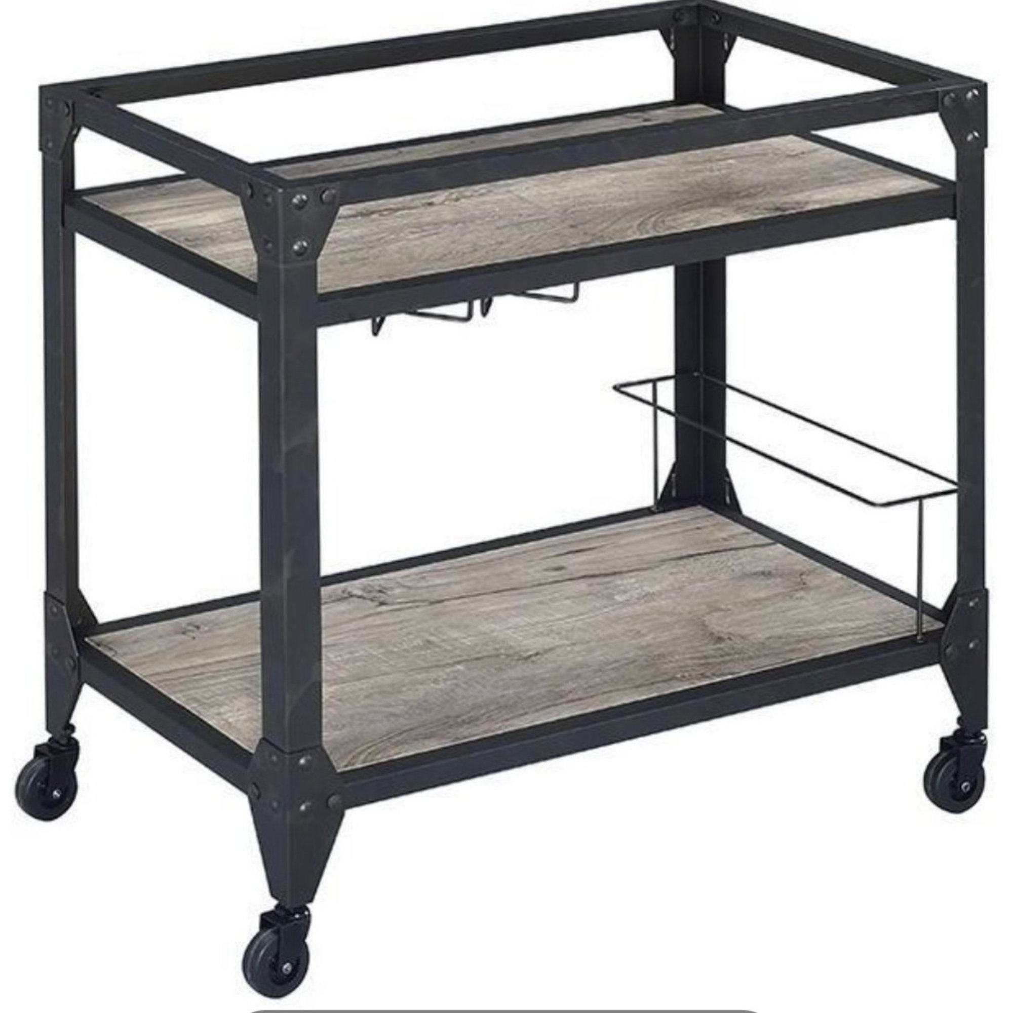 Williston Forge Modern Minimalist Design Bar Cart | Wayfair