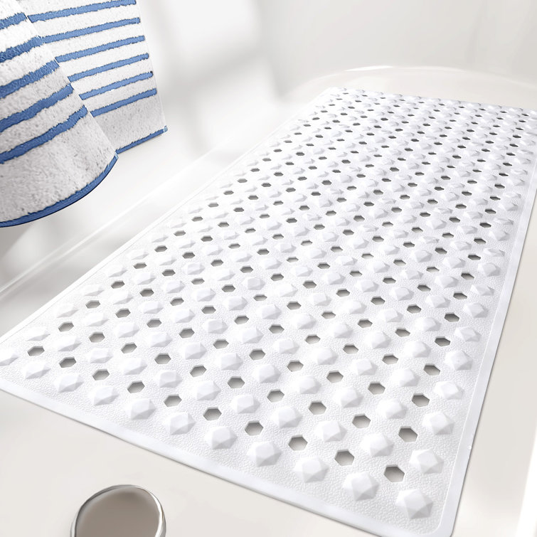 Symple Stuff Aatos Vinyl Shower Mat & Reviews | Wayfair
