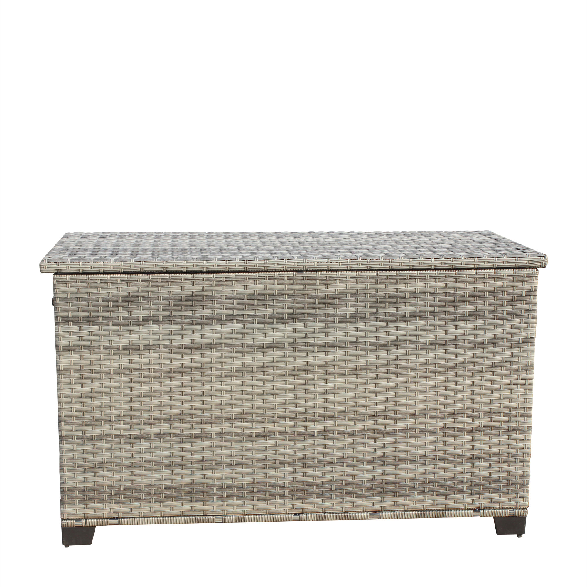 Sybertruck Wicker Patio Furniture Storage Box | Wayfair