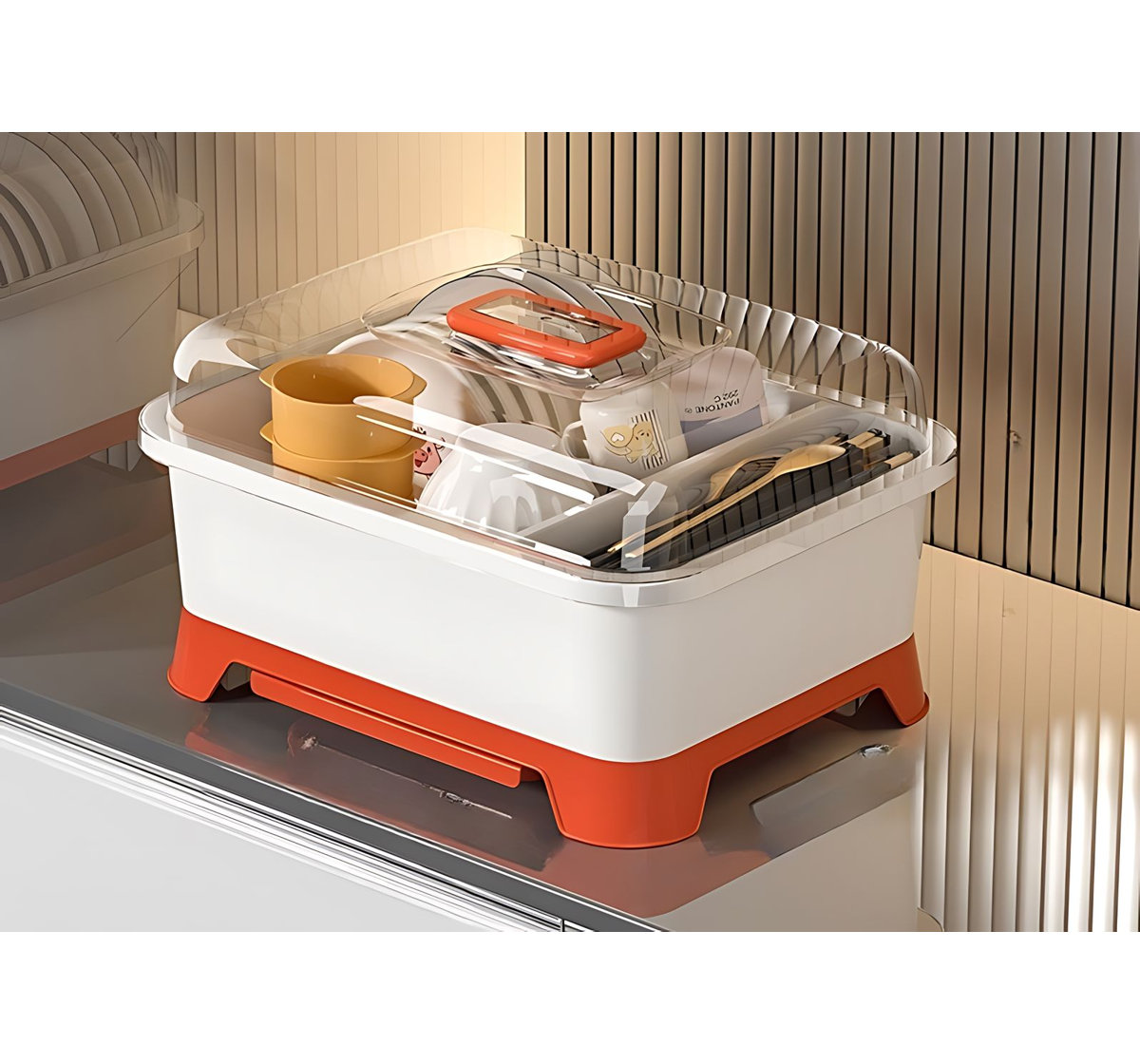 LIYONG Plastic Dish Rack | Wayfair