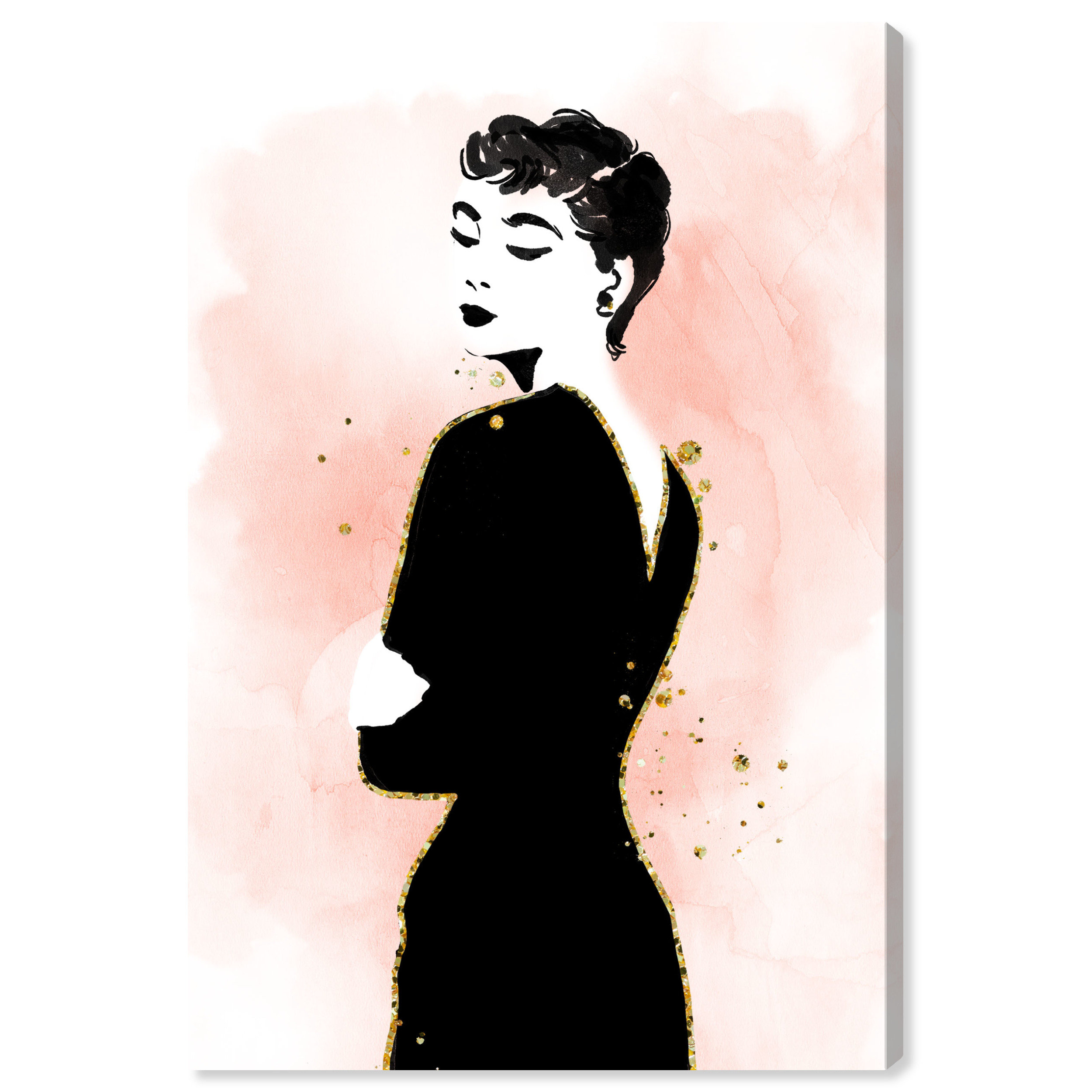 Mercer41 Domian Iconic Silhouette On Canvas Print | Wayfair