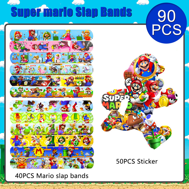 Dakota Fields Super Mario Slap Bracelets | Wayfair