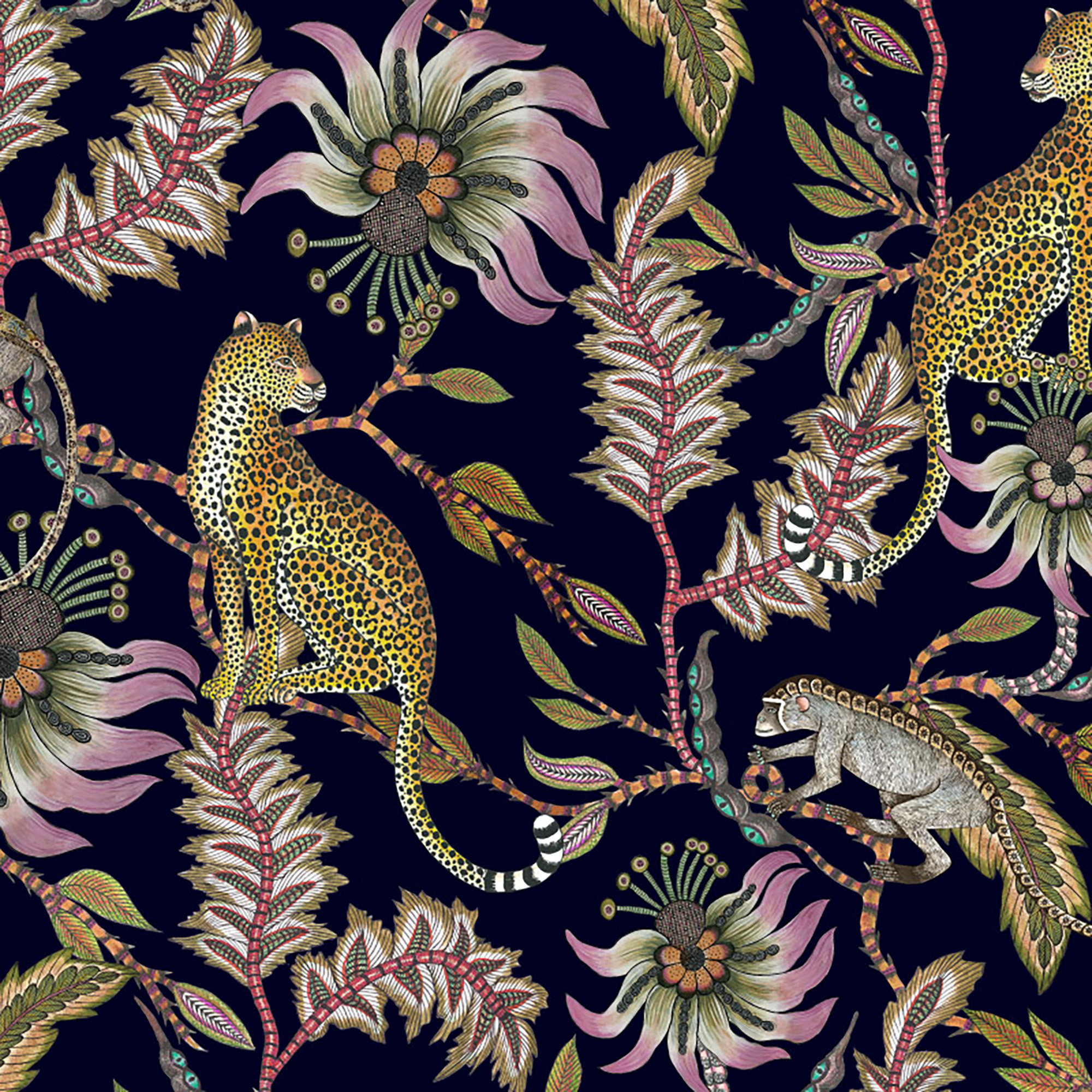 Ngala Trading Co. Ardmore 'Monkey Bean' Velvet Fabric | Perigold