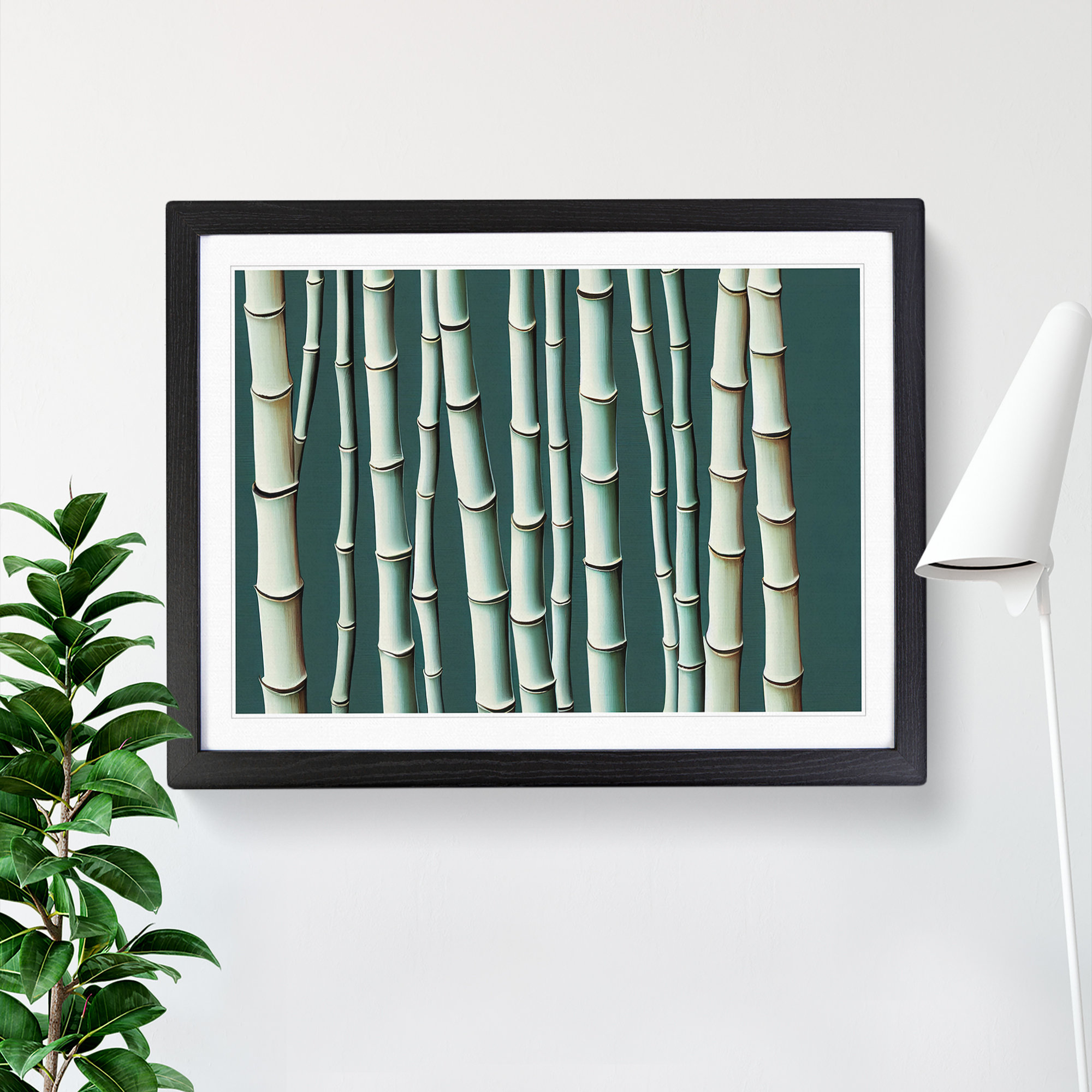 17 Stories Astonishing Bamboo Forest - Picture Frame Graphic Art ...